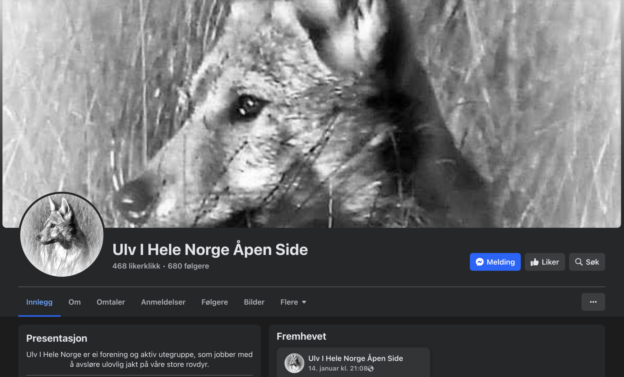 Ulv i hele Norge